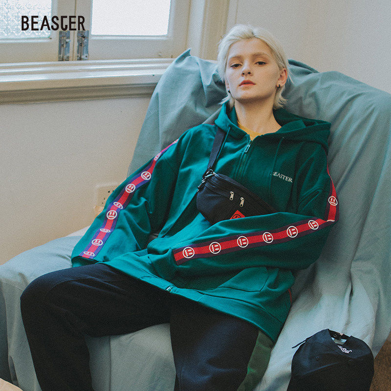 beaster Official Sweater Men Hooded Tide Brand Autumn Clothes Hip Hop ...