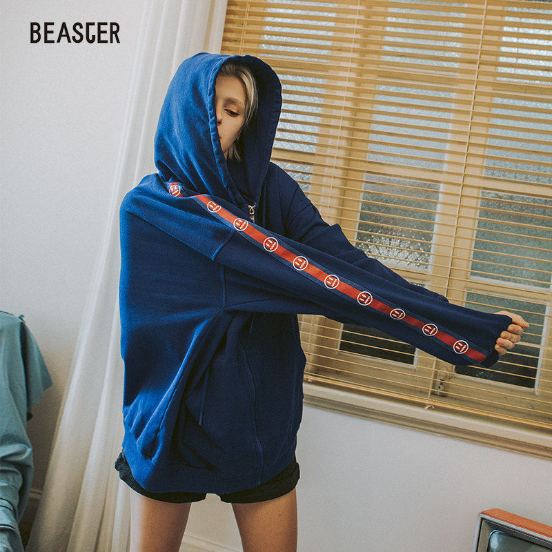 beaster Official Sweater Men Hooded Tide Brand Autumn Clothes Hip Hop ...