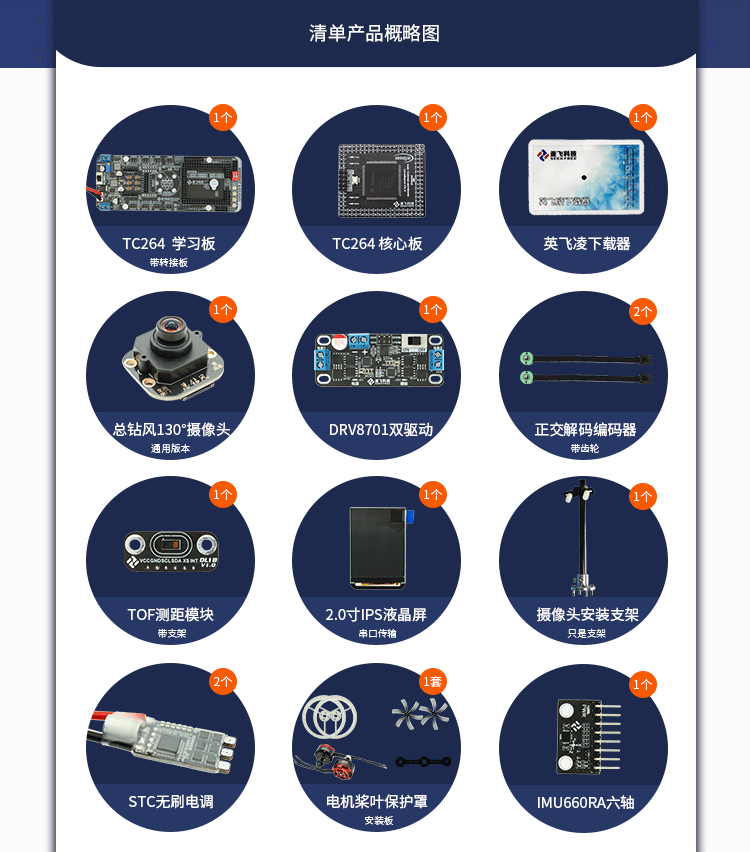 19届智能车负压镜头组英飞凌赛道学习套件TC264/TC377总钻风 逐飞-Taobao