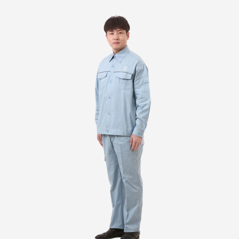 [USD 50.48] Anti-static refining work clothes summer oil and ...