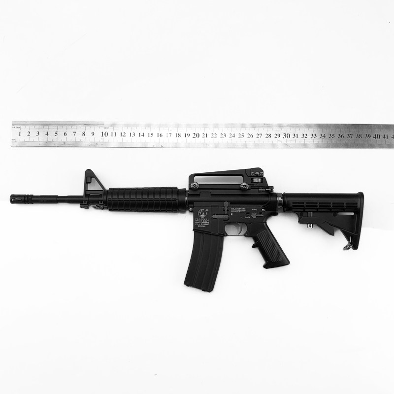 1:2.05 alloy military model m4a1 model gun detachable shell ejection ...