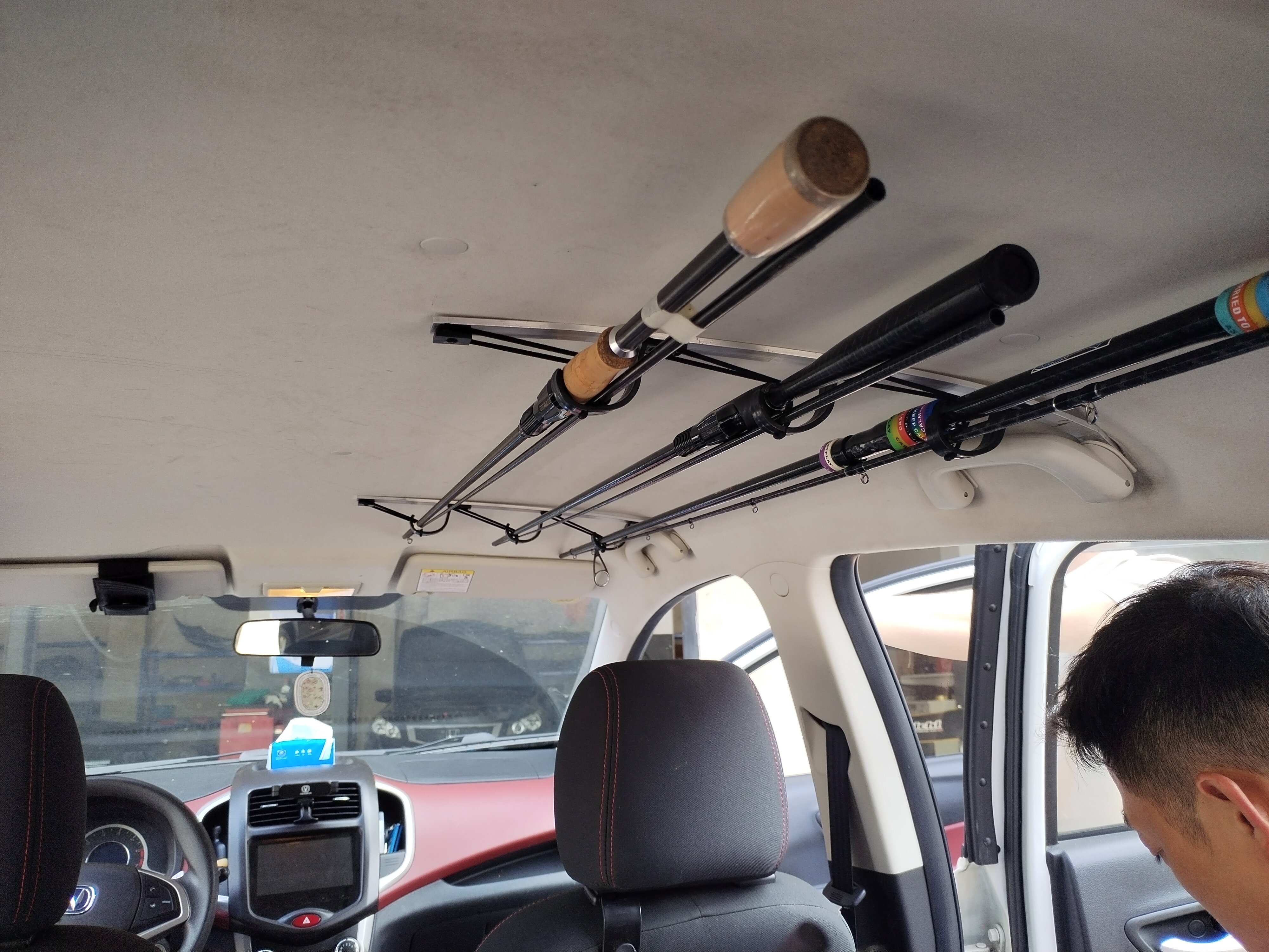 A must buy for 25 years! roof rack lure rod storage rack pit avoidance ...