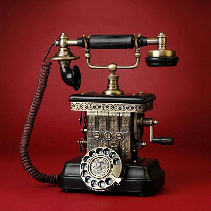 [USD 261.56] Paramount 1923 antique telephone rotary dial old-fashioned ...