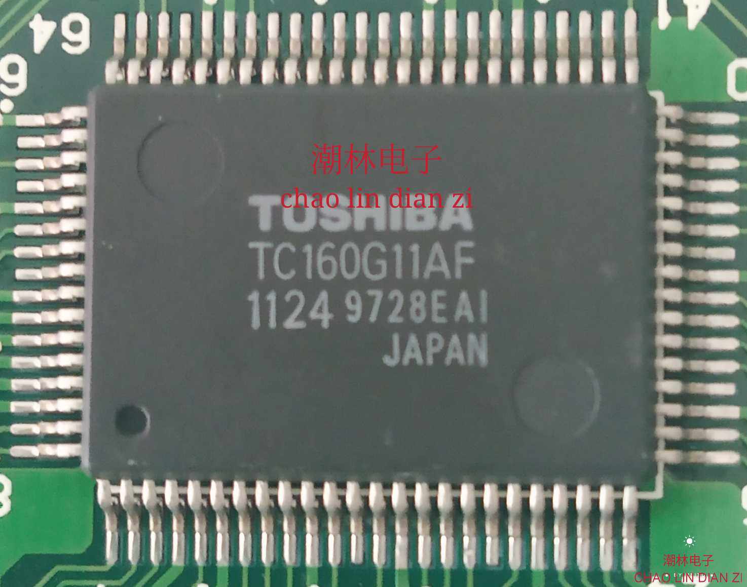 TOSHIBA TC160G11AF QFP80封装原装拆机IC元件 半导体现货批发