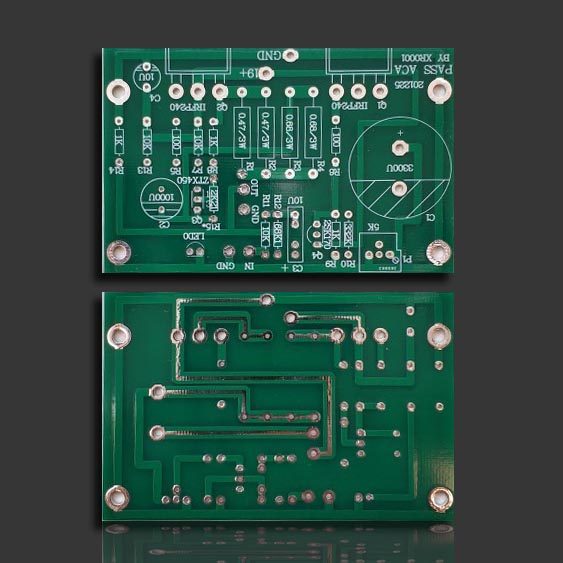 单端甲类pass aca功放电路板空板PCB一套两板。