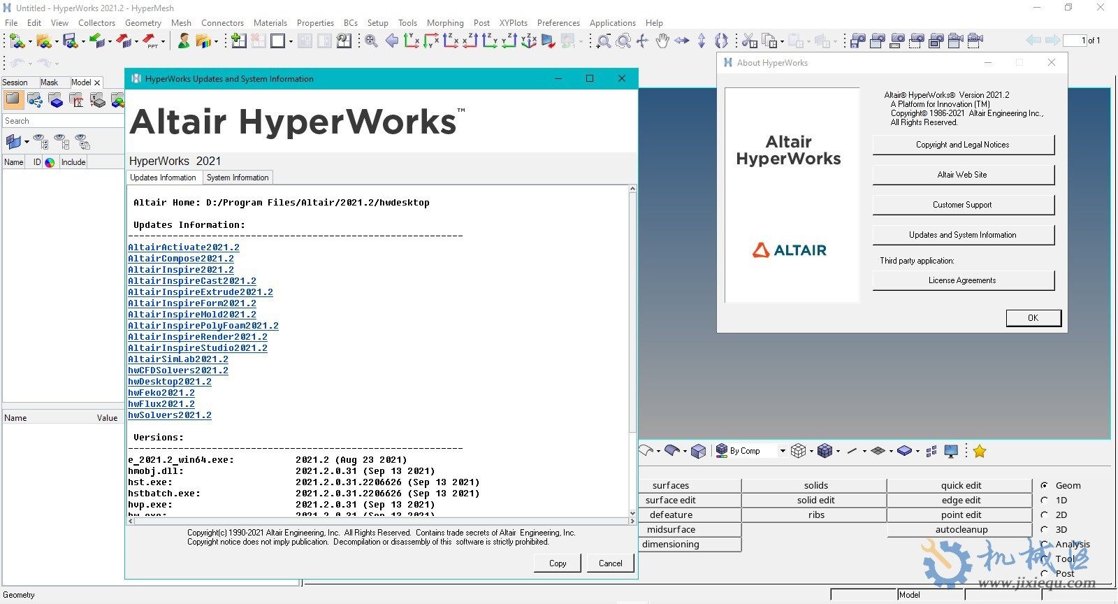 Altair HWDesktop 2021-2025 系列有限元分析软件下载汇总 - ALTAIR论坛 - CAE论坛 - 机械区 - www ...