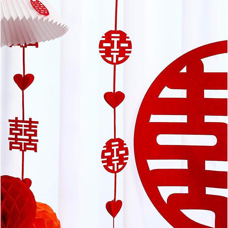 所有女生！结婚布置必备神器，让喜气炸翻全场的【淘喜事】婚房装饰吊饰！_唇膏_淘宝美妆网