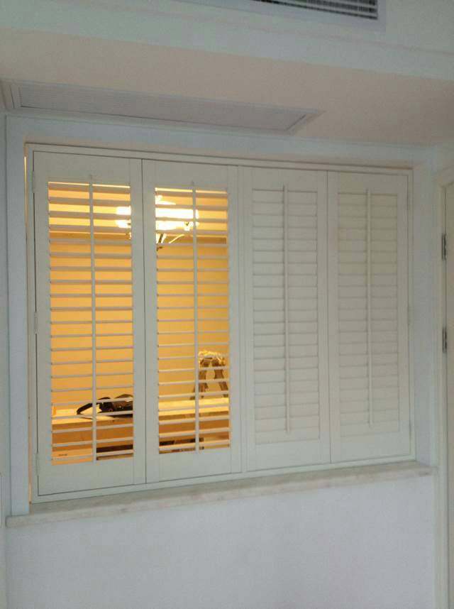 [USD 195.45] Folding louvers Active louvers Wooden louvers Solid wood ...