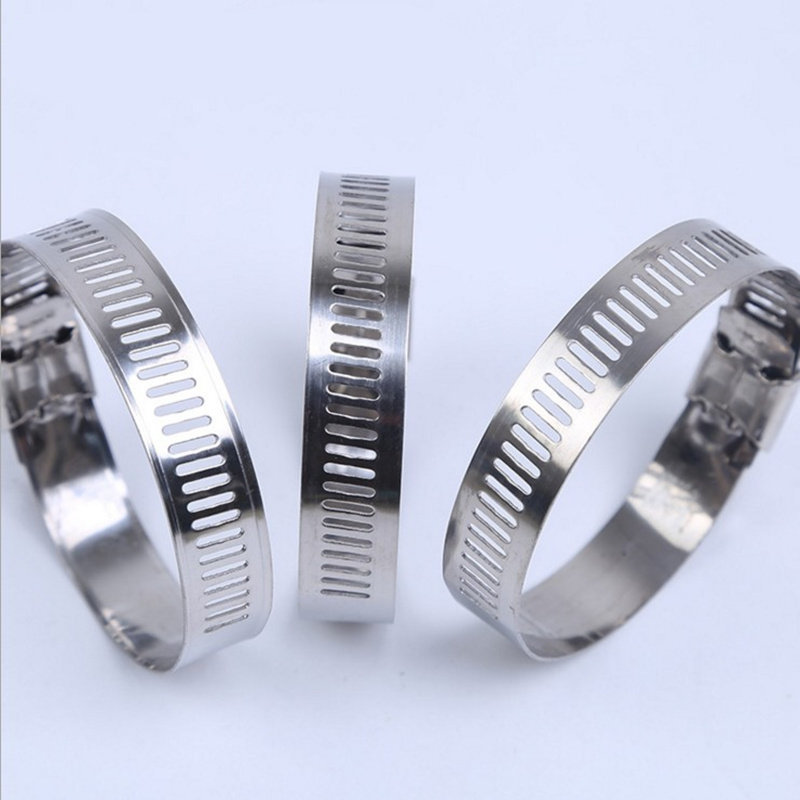 [USD 4.16] Stainless Steel Clamp Full Steel Clamp Strong Throat Clamp ...