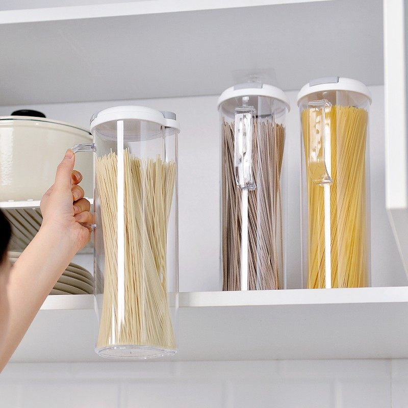 [USD 11.83] Clear Noodle Tank Storage Tank with Handle Sealed Tank ...