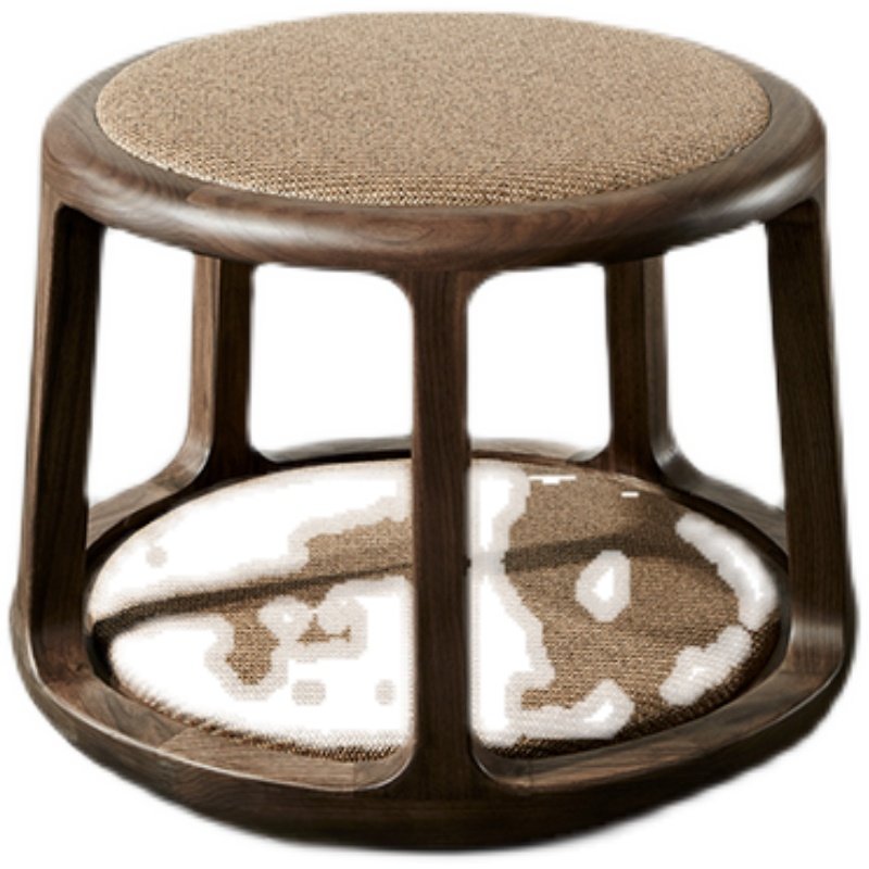 [USD 263.21] New Chinese Tea Stool Zen Solid Wood Stool Guest Stool Tea ...
