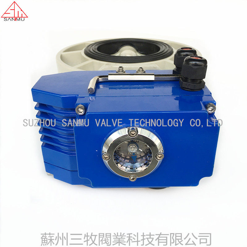 [USD 92.32] PP Electric Butterfly Valve PPH Electric Complex Butterfly ...