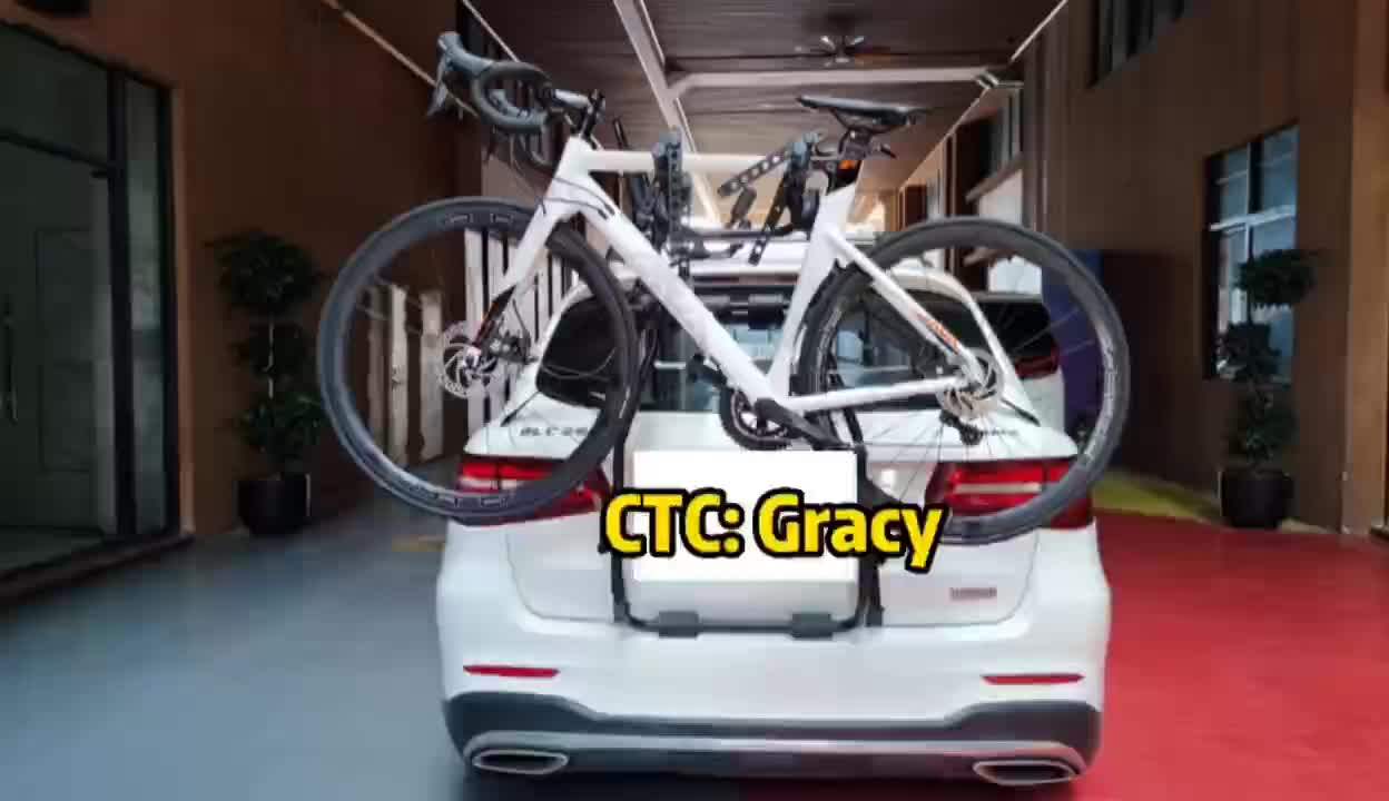 Bicycle Accessories 3 Bike Car Cycle Carrier Car Rear Mounted Bicycle ...
