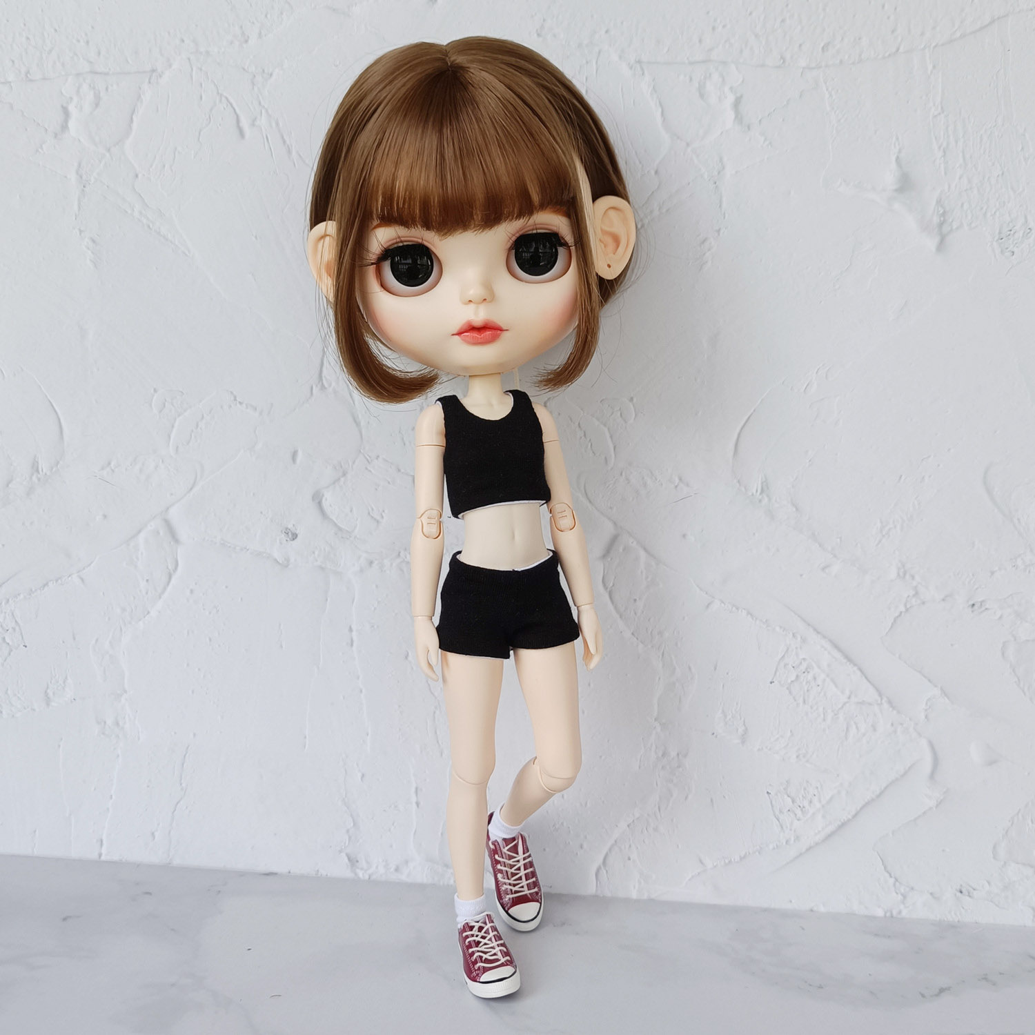 ob24 blythe小布娃衣 azone男女 ob22 26 可儿 六分BJD 打底背心