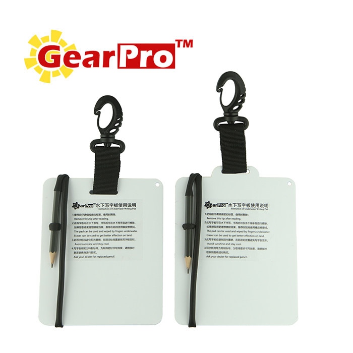 [USD 17.19] GearPro flat-shaped underwater writing dashboard ...