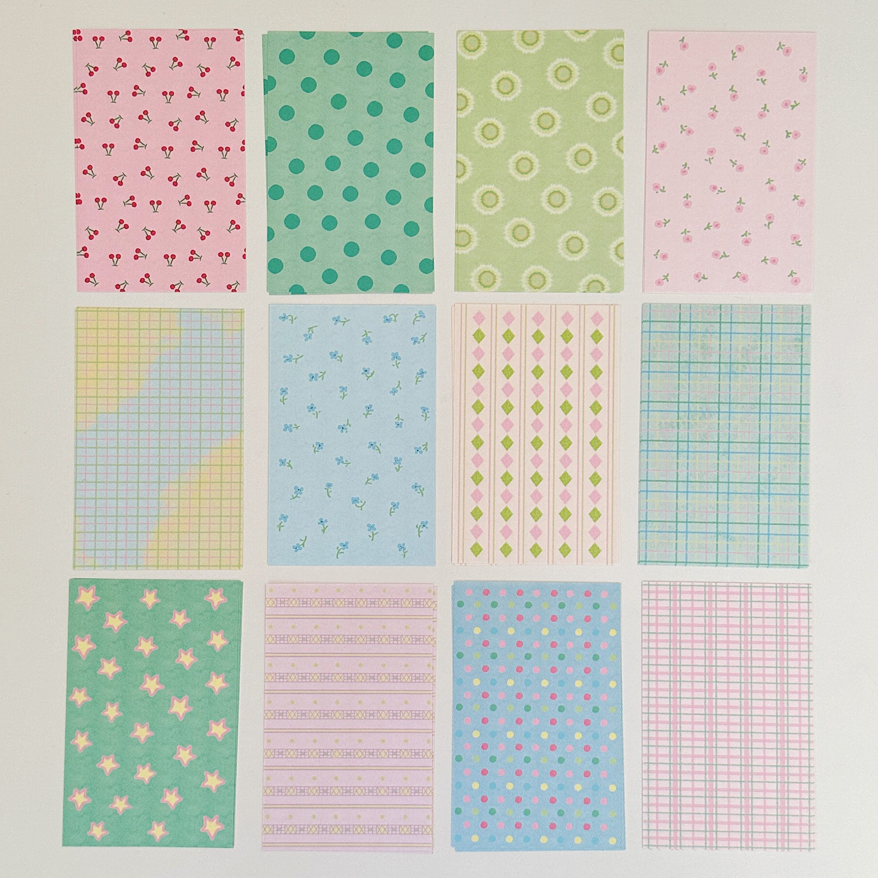 Springforth｜原创便签清新少女13款ins简约可爱插画打底手帐便签：让生活充满小确幸的秘密武器！-便签本-淘宝百科网