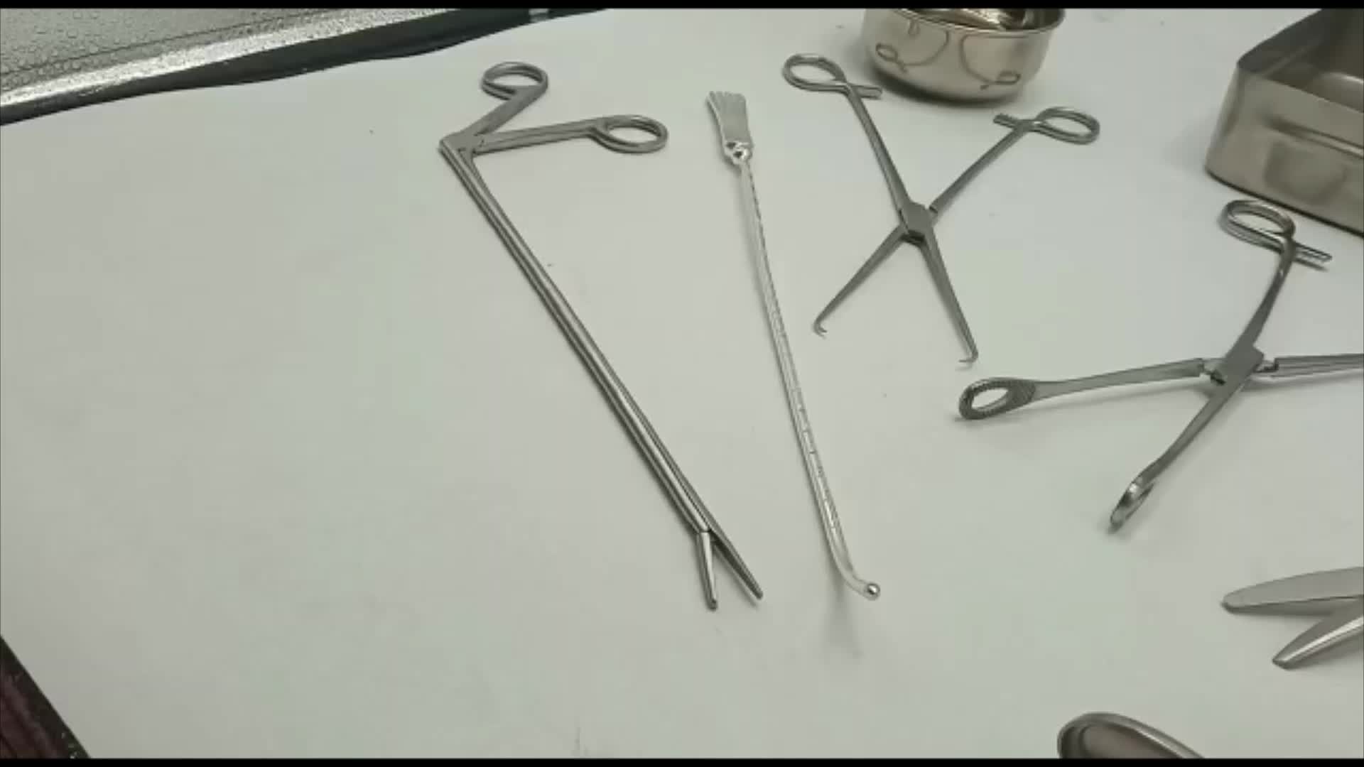 Iucd Instruments Sets Of 18 Pieces Obstetrics /gynecology Instruments Stainless Steel Implants ...