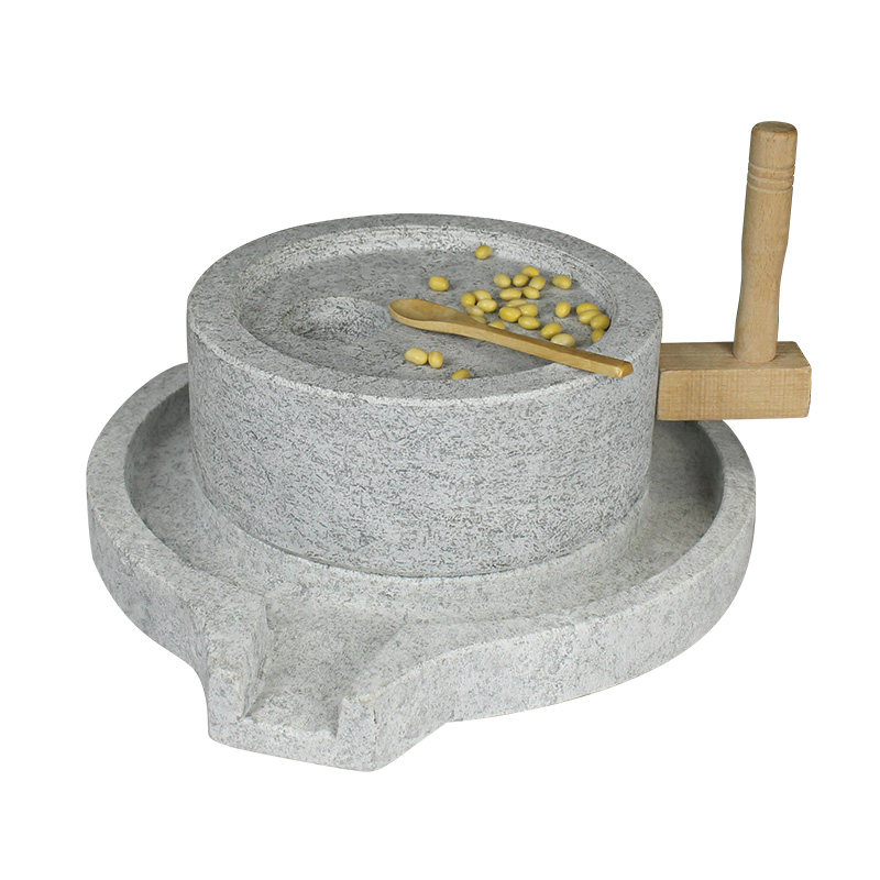 [USD 27.92] Stone Milling Tray Small Stone Mill Home Hand Milled Soy ...
