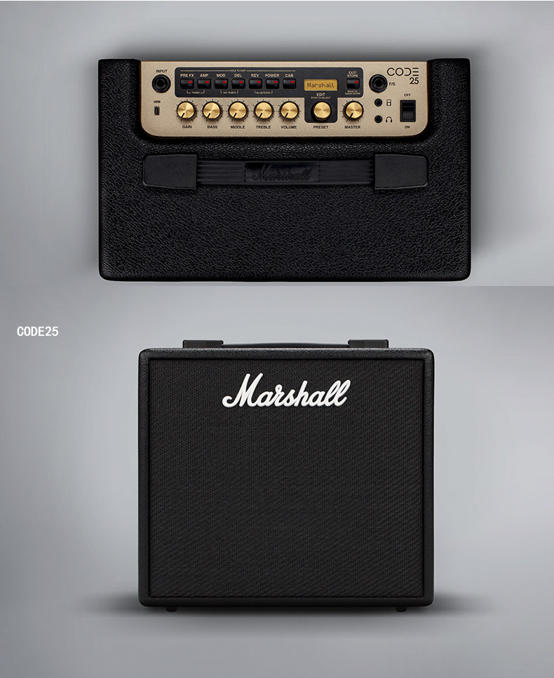 马歇尔MARSHALL吉他音箱马勺CODE25 50数字蓝牙效果器电吉他音响-阿里巴巴
