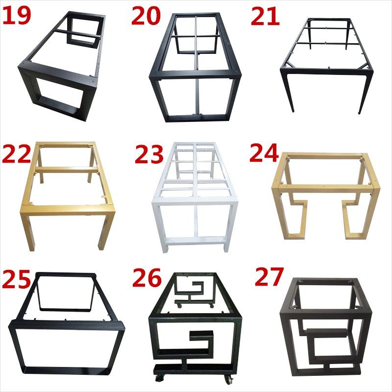 [USD 29.86] Customized iron table foot table leg stand table foot small ...