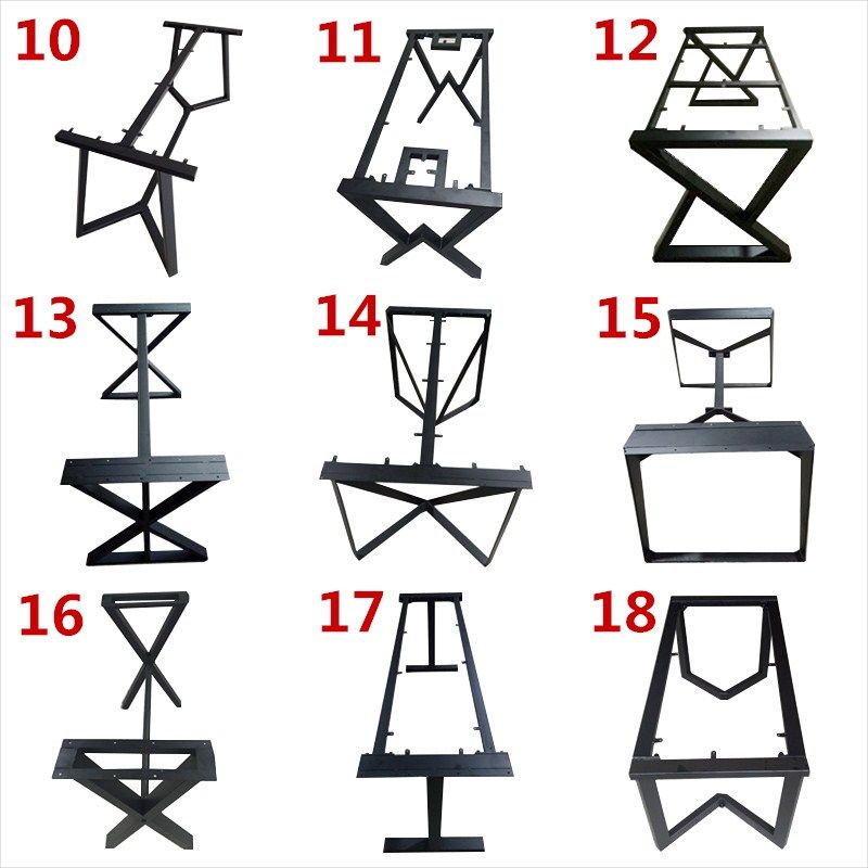 [USD 29.86] Customized iron table foot table leg stand table foot small ...
