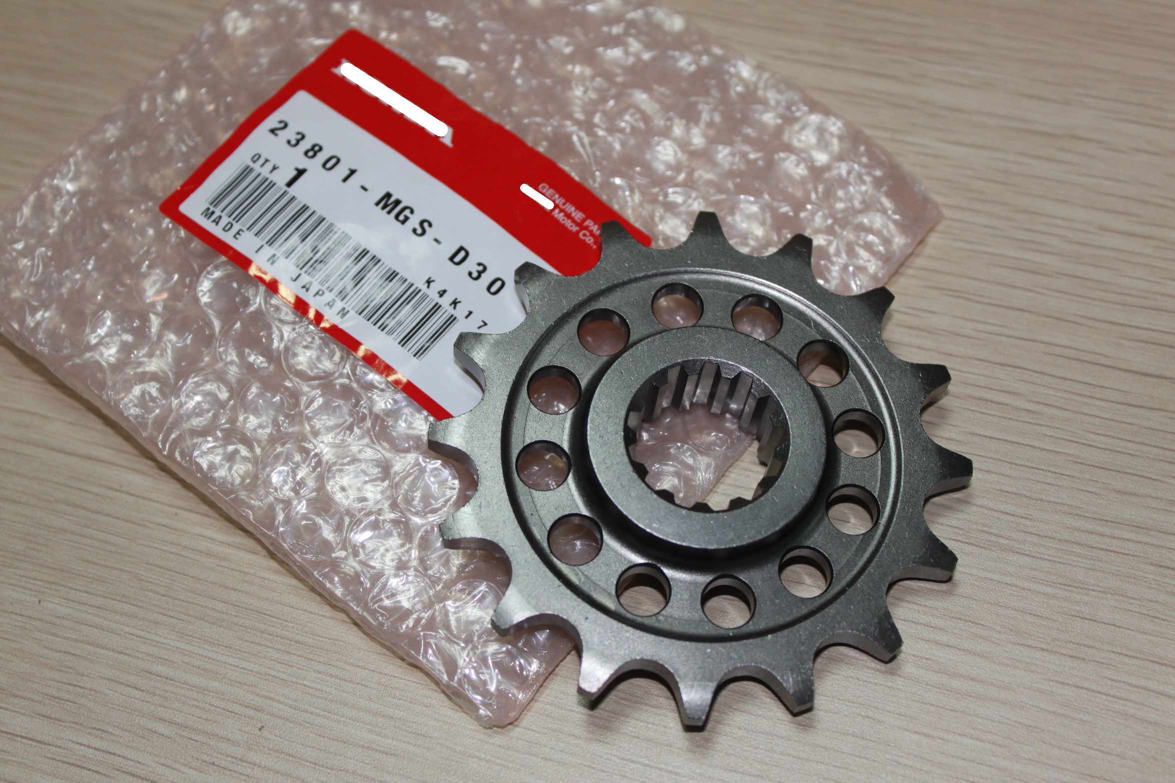 原厂 NC700/750 CTX700 16T 17T 520 525 小牙盘 23801-MGS-D30