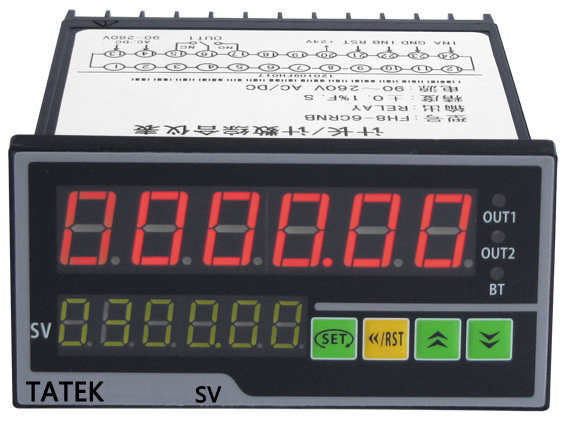 TATEK TK8 Series Voltage Ammeter TK8-IRRAA5 AA5 meter