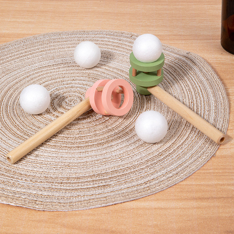 Vital capacity breath trainer blowing ball game suspended ball exercise ...