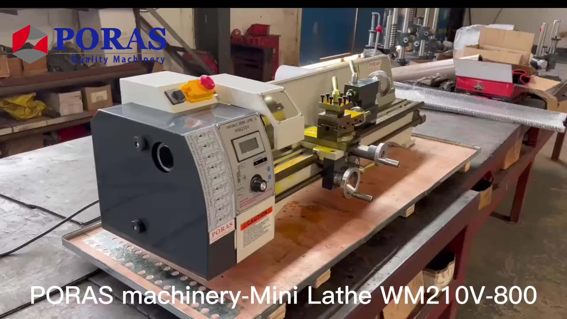 Small Metal Lathe Him Machines Wm210v Manual Lathe Machine 7*28 Inch ...