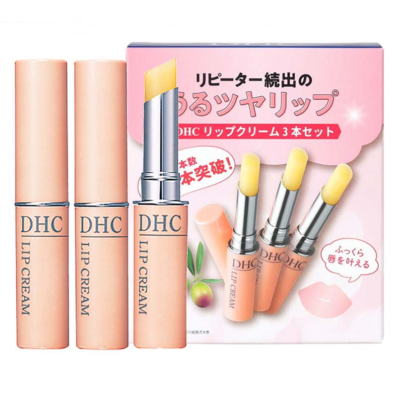 DHC润唇膏女士保湿滋润1.5g*3 - 惠券直播 - 一起惠返利网_178hui.com