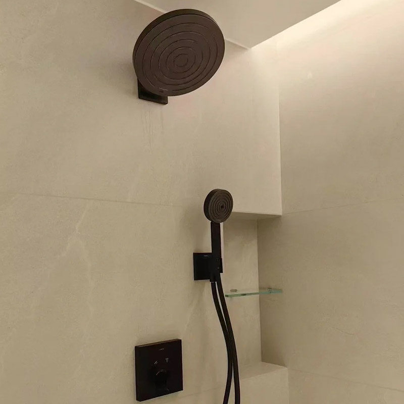 德国汉斯格雅24141沛适飞260入墙式暗装恒温淋浴花洒套装24141007：洗澡也能这么高级？！-恒温花洒套装-淘宝好物网