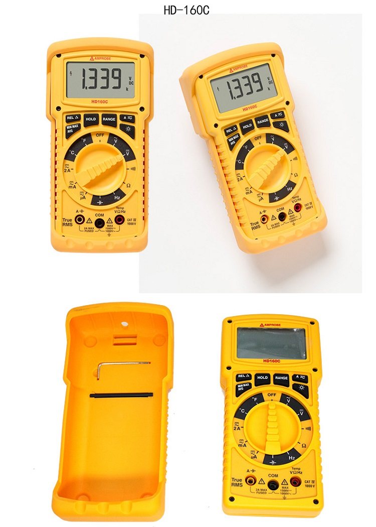 福禄克安博HD110C/HD160C直流电压1500V防尘光伏高压数字万用表-阿里巴巴