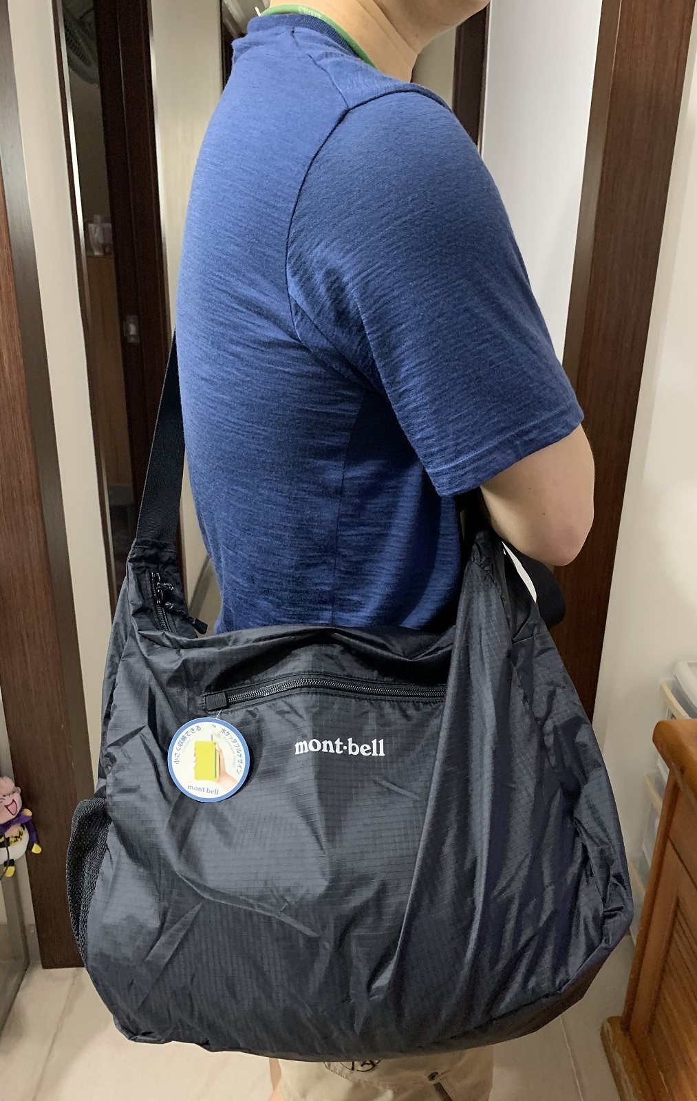 【施】Montbell Pocketable Light Shoulder 超輕便攜單肩包 大號