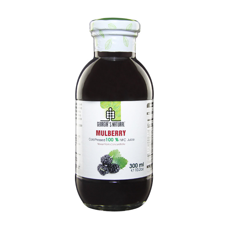 Georgia imported NFC mulberry juice puree Wild non-concentrated sugar ...
