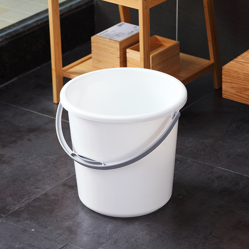 [USD 11.38] Handheld bucket household washing bucket storage bucket ...