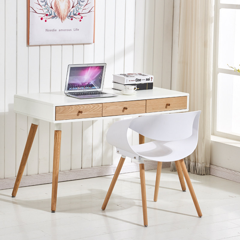 Купить Мебель для дома Нордик белый твердой древесины стол простой ...