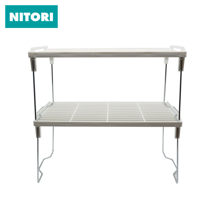 Buy Japan Nitori Nidali Plastic stackable Shelving rack storage shelf ...
