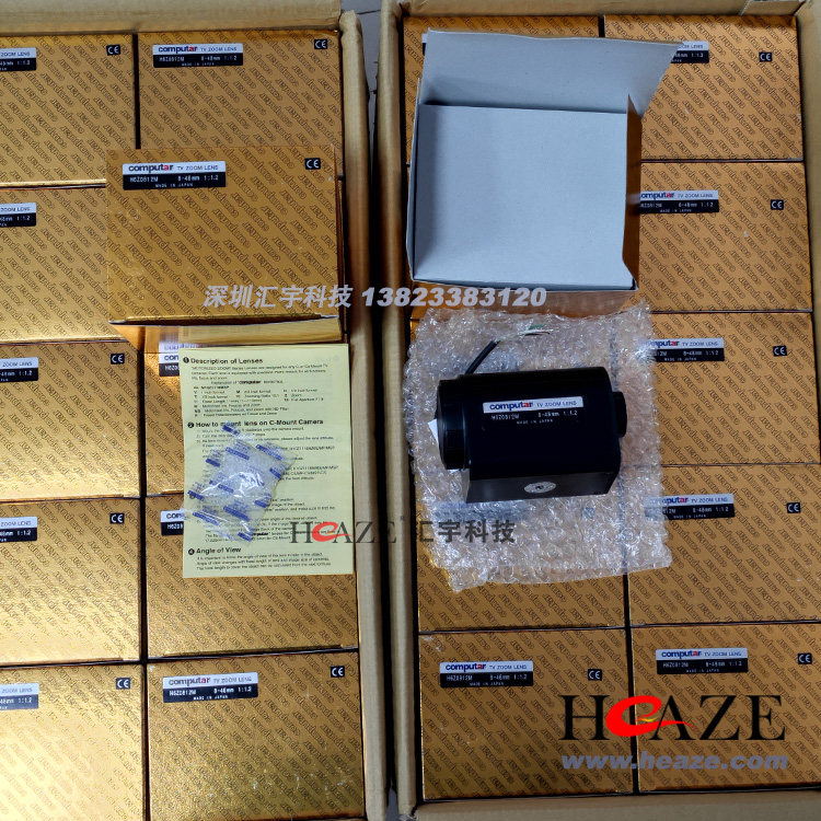 H6Z0812M康标达Computar镜头：6倍光学变焦+智能控制，监控界的颜值与实力担当！-镜头-淘宝好物网