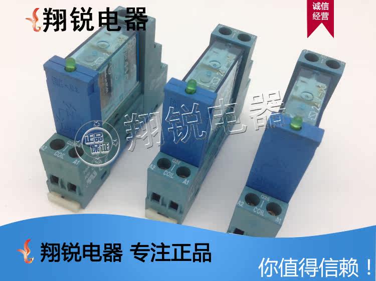 Original fitting finder Finder relay Type 44 52S 24VDC fit base 95 75 ...