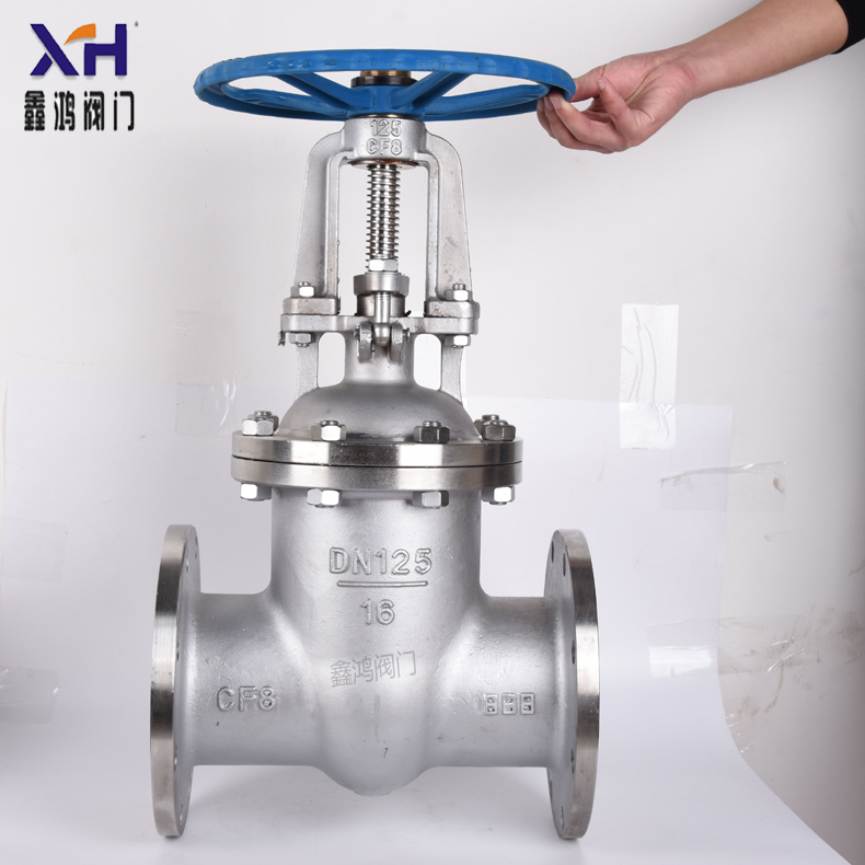304 stainless steel valve Z41W-16P flange gate valve DN15 DN20 DN25 DN32 DN40 DN50