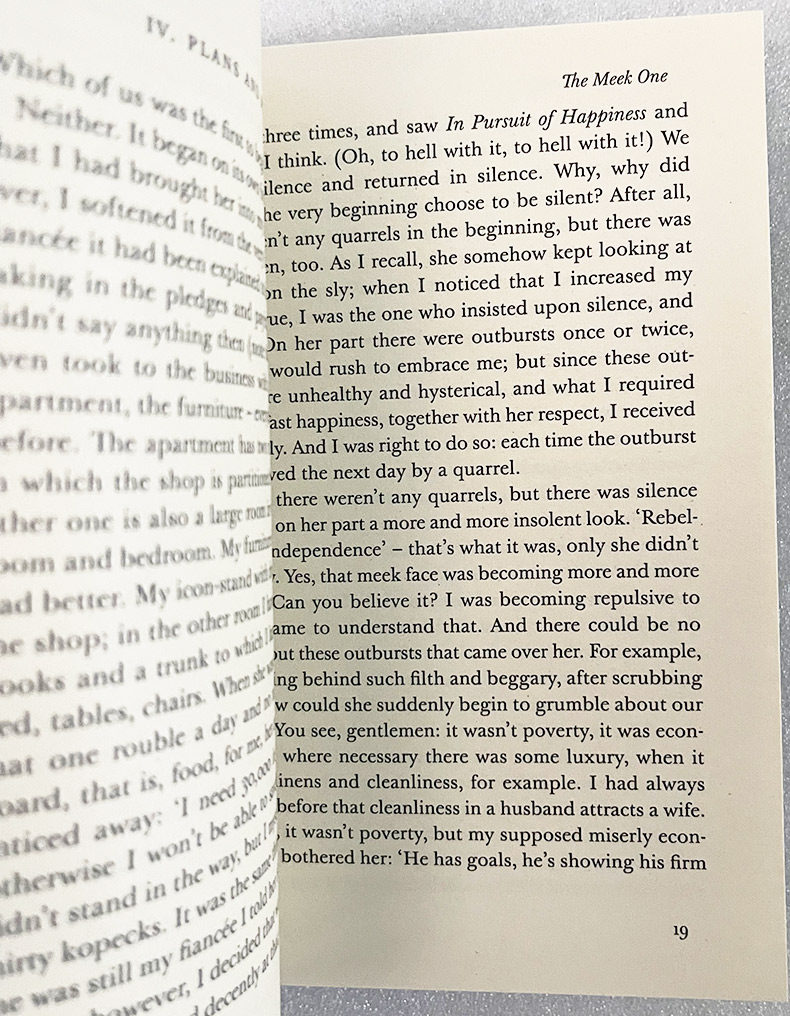 📚深度挖掘《The Meek One》：陀思妥耶夫斯基的神秘新世界📖-文学类原版书-淘宝好物网