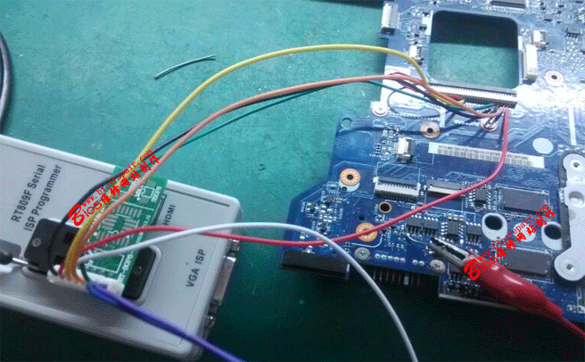 KB9012 NPCE288 RT809F ITE8586E ITE8587 EC IO低電壓SPI程式設計器