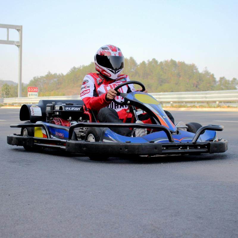 200CC playground competitive single-seater gasoline version kart field ...