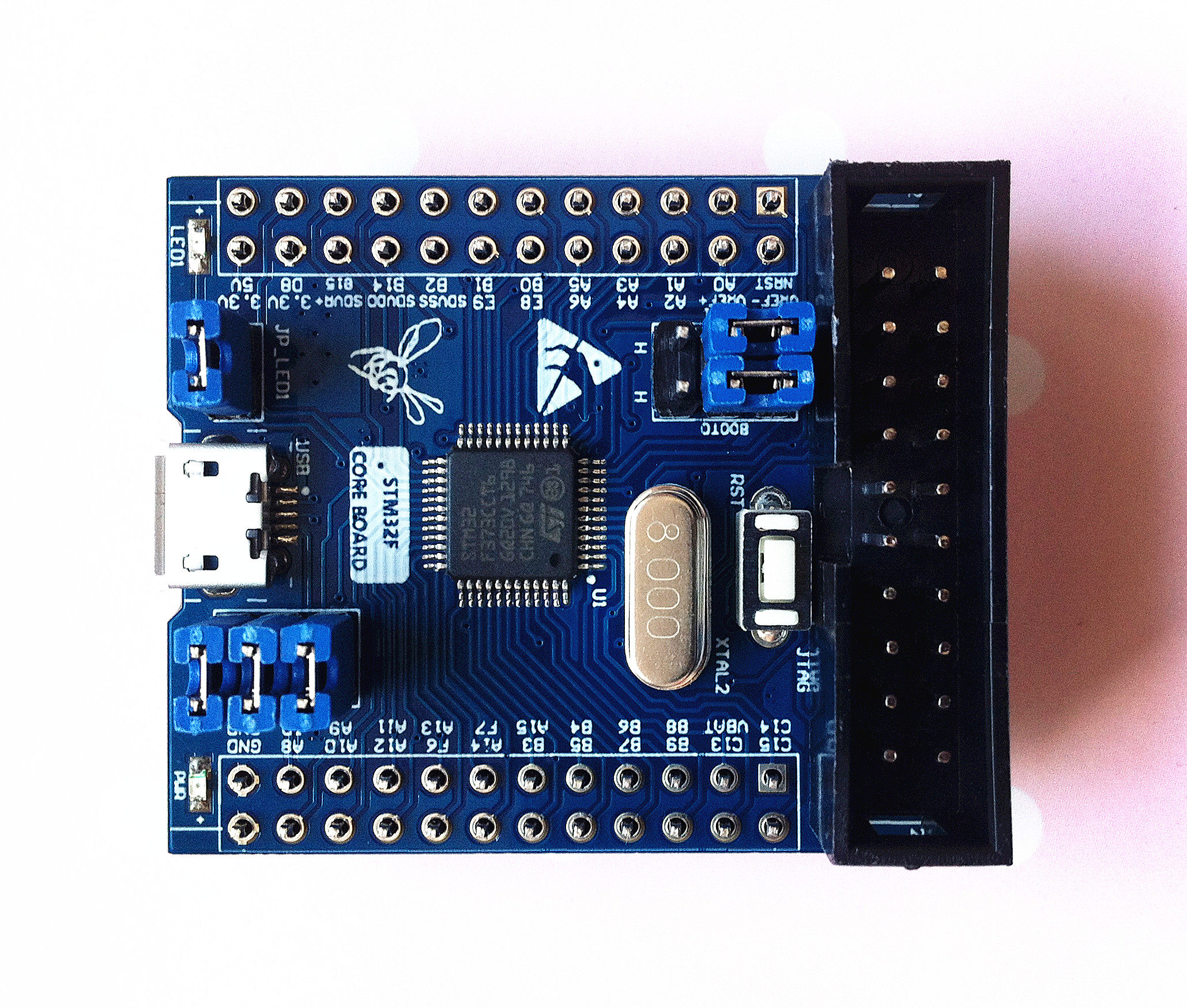 ARM Cortex-M4核心开发板 STM32F373CCT6 最小系统嵌入式开发板