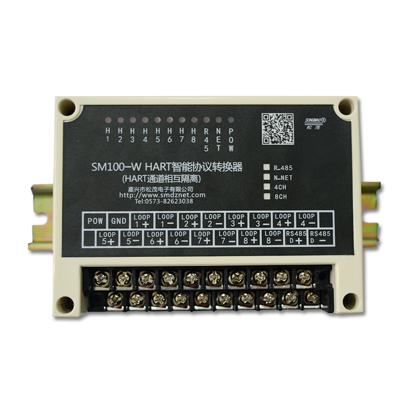[USD 357.50] 8HART to MODBUS RS485 protocol converter MODBUS-TCP gateway SM100-W Songmao ...