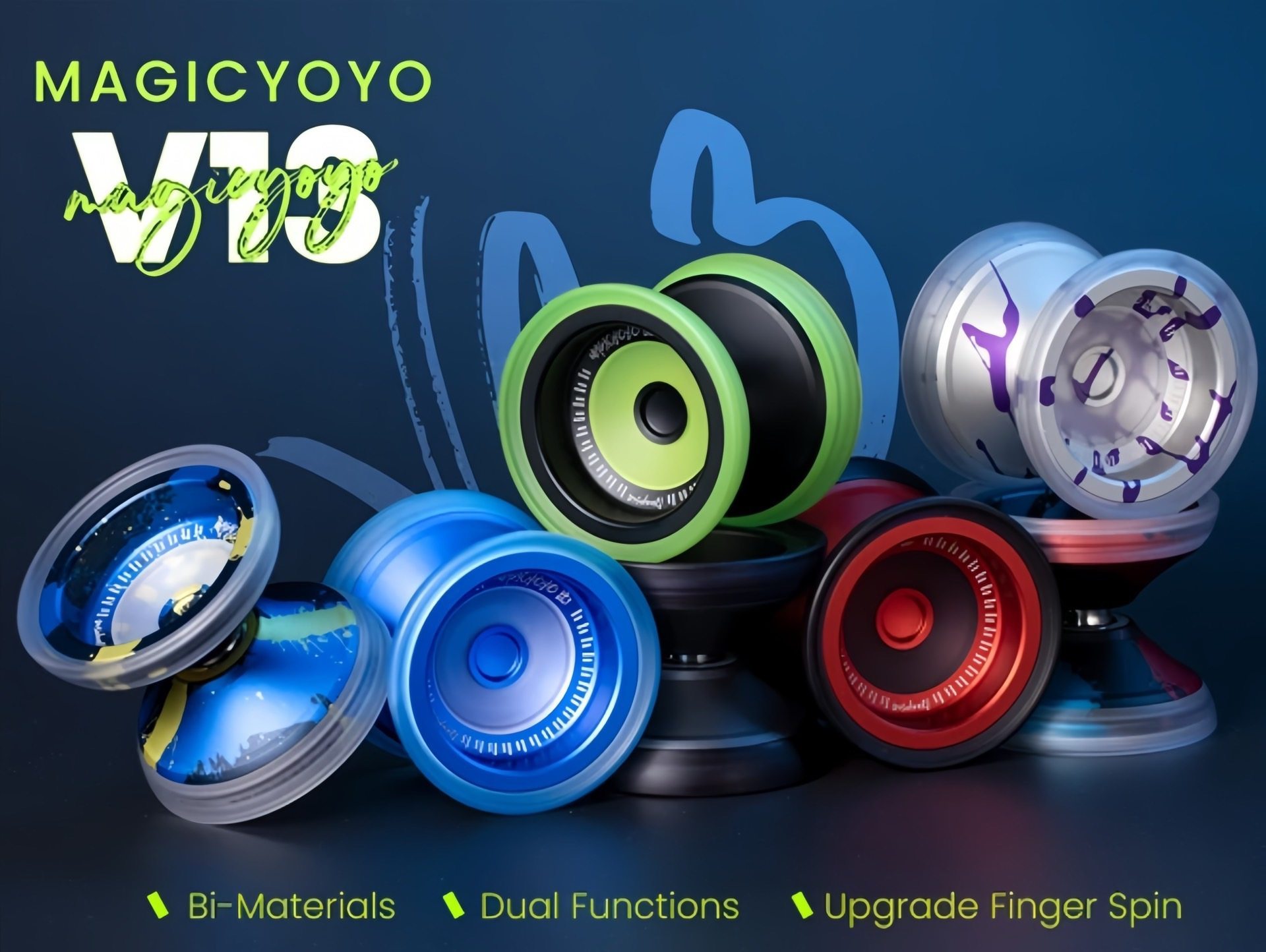 Magicyoyo new product v13 🤚 | Professional top finger yo-yo