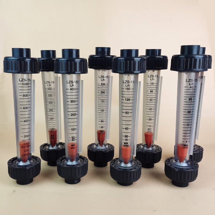 [USD 12.18] LZS-15 Plastic Float Flow Meter Pipe Rotor Flow Meter Flow ...