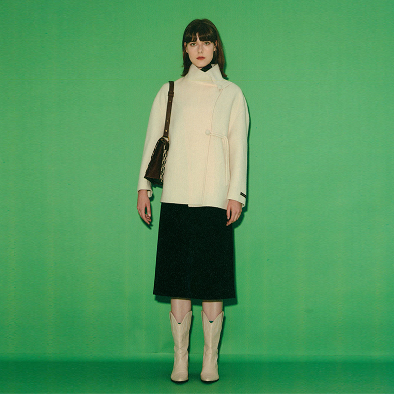 【Fei】气质简约时尚职业通勤半身裙2023冬季新款品牌女装折扣-Taobao