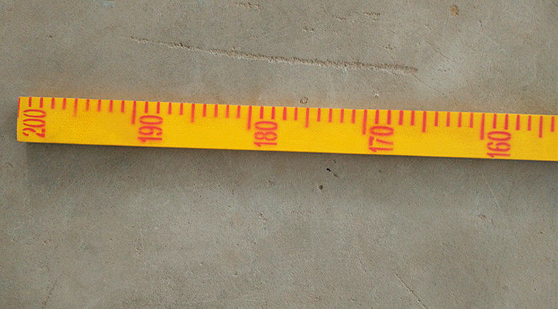 High jump long jump 2m wooden ruler measuring ruler 2 meters aluminum ...