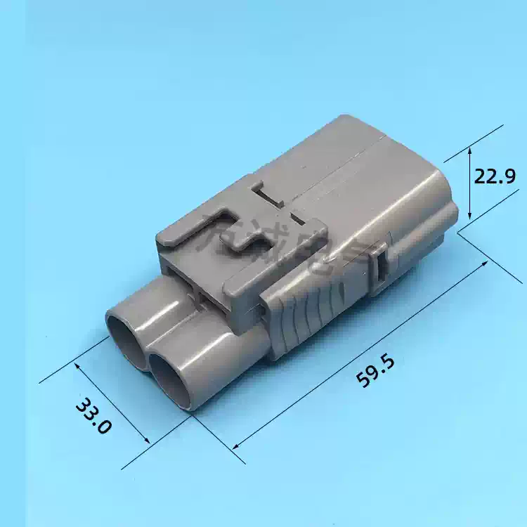 DJ7025B-7.8-11/21 汽車防水接插件 線束護套連接器 2孔重型汽車